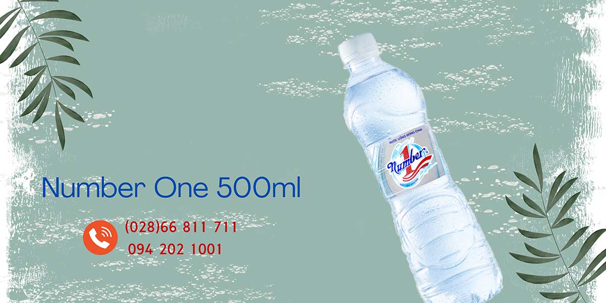 Nước suối Number One 500ml thùng 24 chai giá rẻ – Đặt hàng giao nhanh