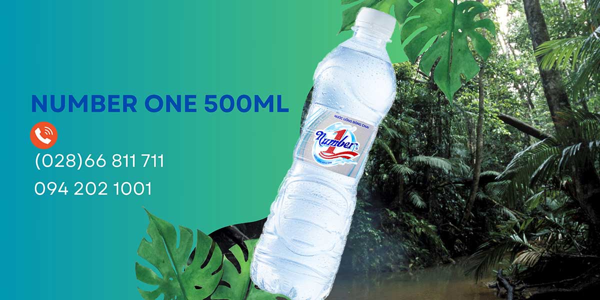 Nước suối Number One 500ml thùng 24 chai giá rẻ – Đặt hàng giao nhanh