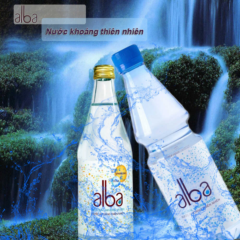 Thùng Nước Alba 750ml Có Ga Chai Thủy Tinh (Thùng 16 Chai) – Nước Suối ...