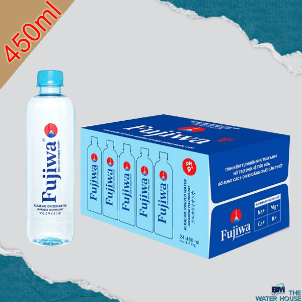 Thùng nước chai Fujiwa 450ml - Nước suối Fujiwa 450ml (24 chai / thùng)